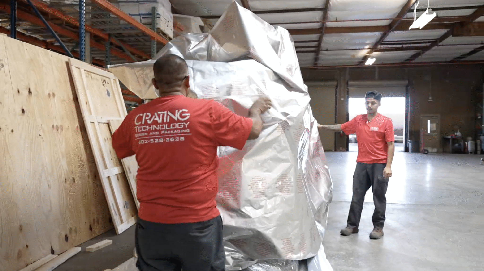 Vapor Barrier Packaging for Export Crating | Prevent Rust & Moisture Damage